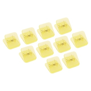 Paper and Bag Clips,20Pcs Square Clamps Snacks Bag clip,Transparent ...