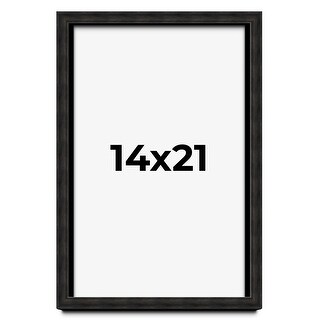 14x21 Shadow Box Black Rustic Barnwood Display Frame | 1.125 Inch - Bed ...