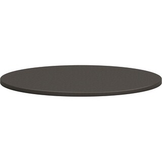 HON Mod Round Slate Teak Conference Tabletop - Bed Bath & Beyond - 34793631