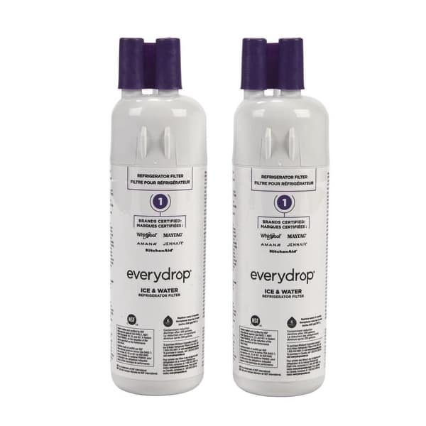Whirlpool EveryDrop 1 Ice and Water Filter White EDR1RXD1 2pack - 2 ...