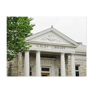 Middlebury Vermont Ilsley Library Middlebury City Art Print/Poster ...
