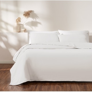 Garment Washed Microfiber Sheet Set - Bed Bath & Beyond - 37029334