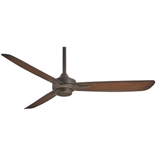 52 Inch Ceiling Fan in Oil Rubbed Bronze Finish with Tobacco Blades ...