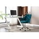360 Degree Rotation Office Chair Adjustable Lift Upholstered Office ...