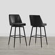 Spruce & Spring Ariel Counter Height Swivel Barstool Set - Bed Bath ...