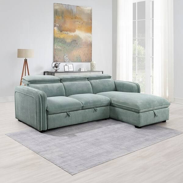 light green sectional sofas