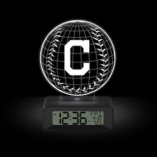 Game Time MLB Cleveland Indians Color-Changing Led 3d Illusion Alarm ...