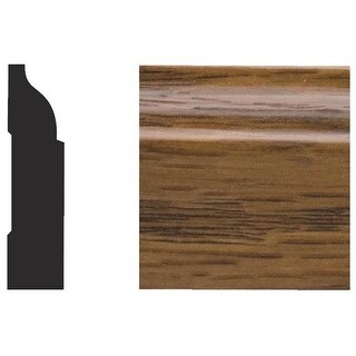 Royal Building Products 7' H Oak Colonial Stop 5074658 Unit: EACH ...