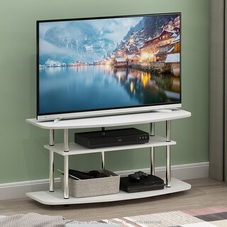 Frans Turn-N-Tube 3-Tier TV Stand for TV up to 46, - Bed Bath & Beyond ...