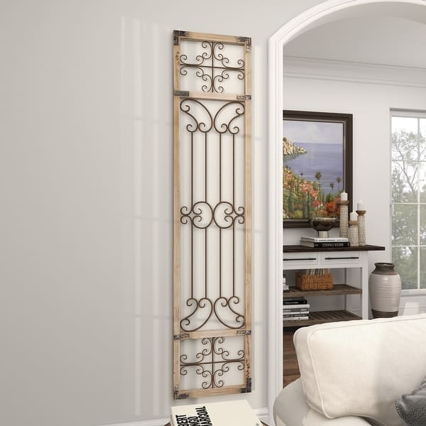 ornamental panel scroll