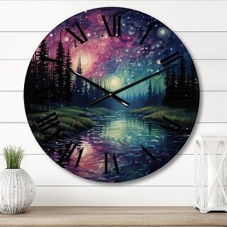 Designart "Aurora Borealis Aurora Symphony II" Aurora Borealis ...