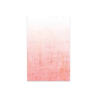 Pink Ombre Print On Acrylic Glass by Emanuela Carratoni - Bed Bath ...