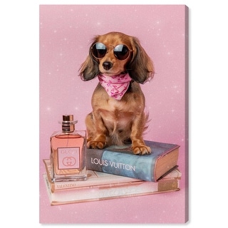 Doxxie Glamour Books Canvas Fashion Art by Art Remedy - Bed Bath ...