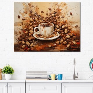 Designart "Minimalism Nuts Collage" Nuts Wall Art - Bed Bath & Beyond ...