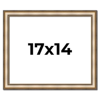 17x14 Frame Gold Solid Wood Shadow Box Width 1.5 Inches | Interior ...