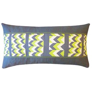 Jiti Indoor Bold Chevron Patchwork Abstract Patterned Cotton Accent ...