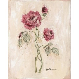 Miniature Rose Ii by Peggy Abrams Flowers And Plants Art Print - Bed ...