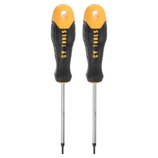 2pcs Triangle Screwdriver 2mm Magnetic Triangular Screw Driver 4" CR-V ...