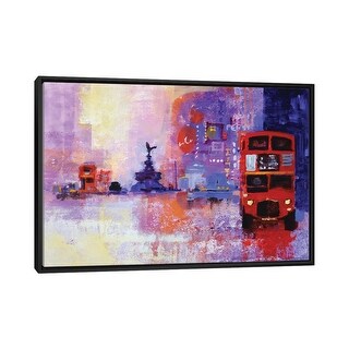 iCanvas "London Bus" by Colin Ruffell Framed - Bed Bath & Beyond - 37007040