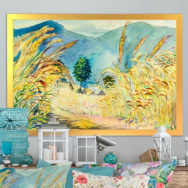 cornfield artwork