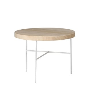 Cesar Paulownia Wood Decoration Table White- A - Bed Bath & Beyond ...