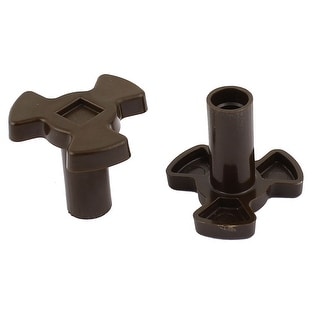 Kitchenware 7mm Hole Dia Plastic Microwave Oven Turntable Coupler 2pcs ...