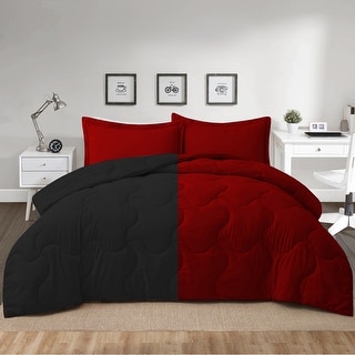 Lightweight Reversible Down Alternative Comforter Set - Bed Bath ...