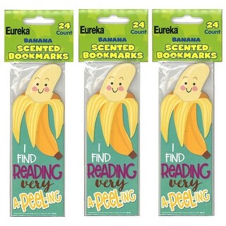 Banana Scented Bookmarks, 24 Per Pack, 3 Packs - Bed Bath & Beyond ...