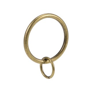 Curtain Ring Metal 32mm Inner Dia Drapery Ring for Curtain Rods Bronze ...