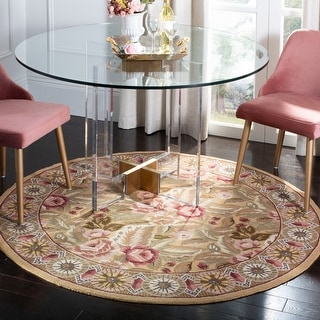 SAFAVIEH Handmade Chelsea Kaylyn French Country Wool Rug - Bed Bath ...