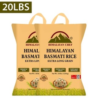 Himalayan Basmati Rice, Naturally Aged , 20-Pounds - Bed Bath & Beyond ...