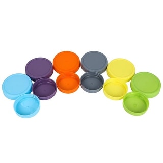 12 Pack Colored Plastic Mason Jar Lids - Bed Bath & Beyond - 40535851