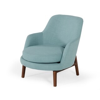 Modrest Metzler Modern Mint Green Fabric Accent Chair - Bed Bath ...