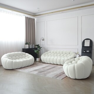 6-Seater Modular Bean Bag Sofa Couch, Modern Lazy Sofa, Free ...