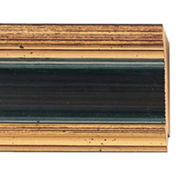 40x14 Frame Gold Real Wood Picture Frame Serpero Traditional Photo ...