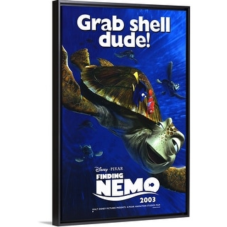 "Finding Nemo (2003)" Black Float Frame Canvas Art - Bed Bath & Beyond ...