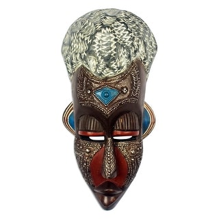 Novica Handmade A Good Elder African Wood Mask - Bed Bath & Beyond ...