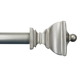 Square Urn Window Curtain Drapery Rod - Bed Bath & Beyond - 41463849