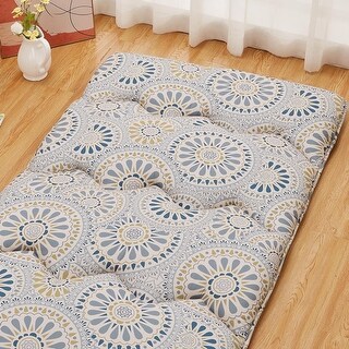 Floral Pattern Japanese Futon Mattress - Bed Bath & Beyond - 41868775