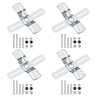 Light Crossbar Kit 4" Cross-Shaped Mounting Bracket Universal Lamp ...