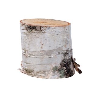 Birch Wood Stand - 6"High x 6"-8" Diameter, Quantity: 1 pc - Natural ...