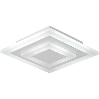 Square LED Flush Mount Ceiling Light - Bed Bath & Beyond - 39989755