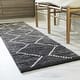 Oscar Modern Geometric Chevron Area Rug - Bed Bath & Beyond - 28995470