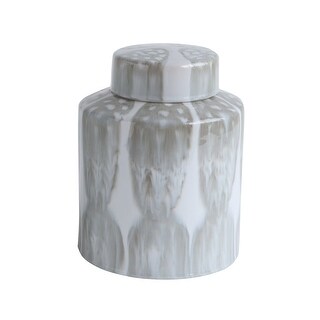 Decorative Stoneware Ginger Jar with Lid - Bed Bath & Beyond - 37149559