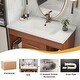 Medieval Bathroom Vanity with Ceramic Undermount Basin - Bed Bath ...