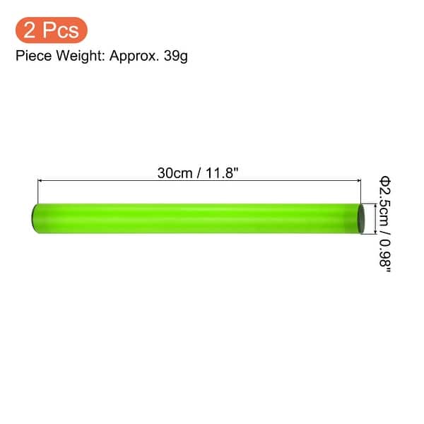 Junior Relay Track Batons, 2 Pack Plastic Race Field Running Stick ...