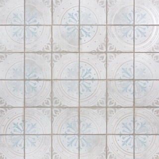 Merola Tile Monteca Green 9-3/4" x 9-3/4" Porcelain Floor and Wall Tile ...