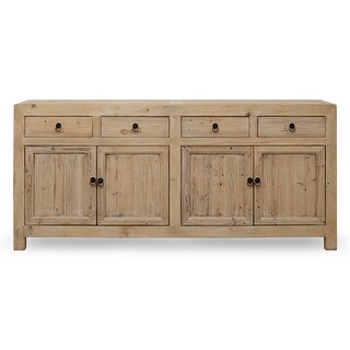 Artissance Reclaimed Wood Storage Buffet w/4 Drawers and 4 Doors, 72 ...