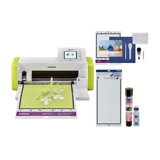 Brother Scan And Cut DX Electronic Cutting Machine Bundle (Lime Green ...
