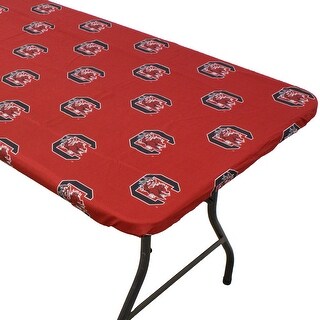 South Carolina Gamecocks Tailgate Fitted Tablecloth, 33" x 33", Card ...